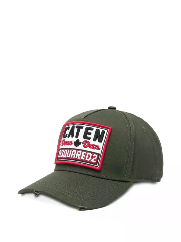 Dsquared2 Cap With Front Patch - Green