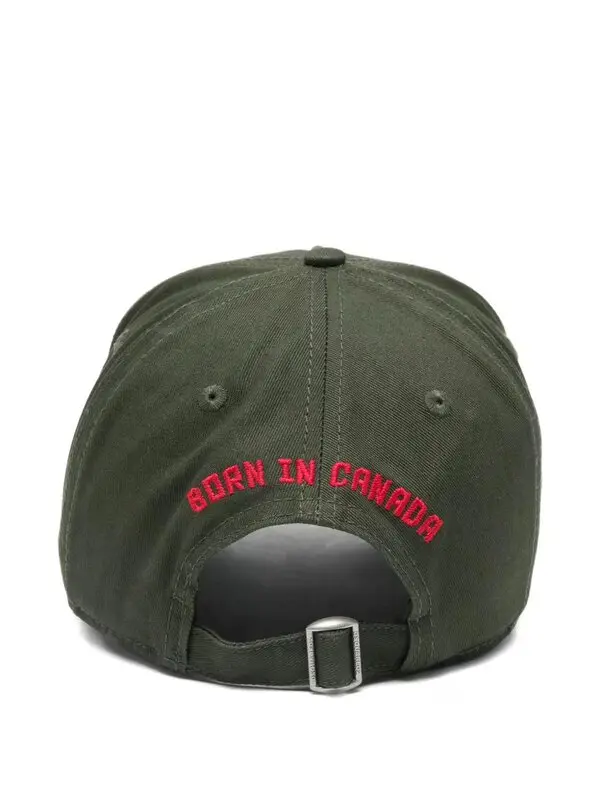 Dsquared2 Cap With Front Patch - Green