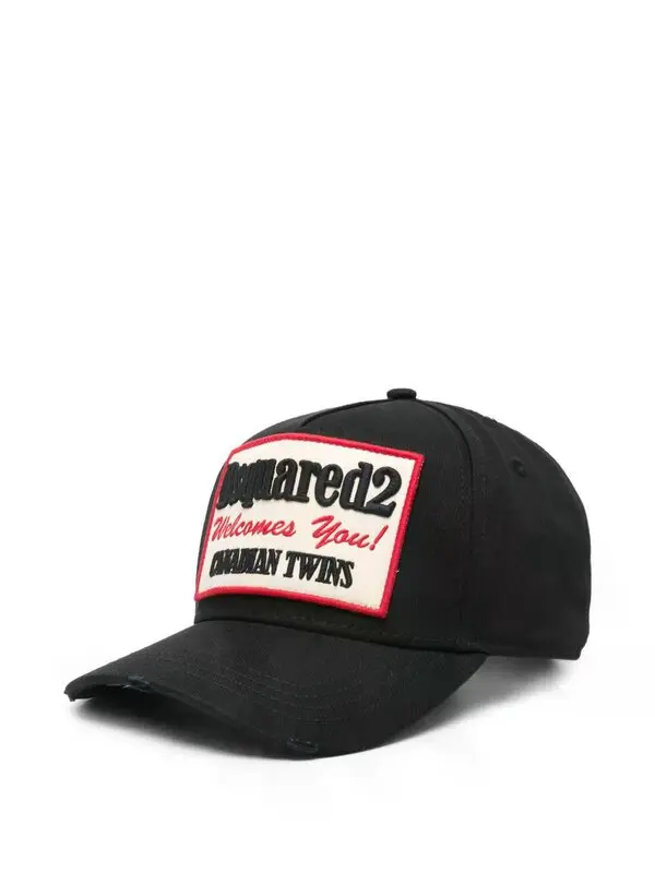 Dsquared2 Logo-patch Baseball Cap - Black