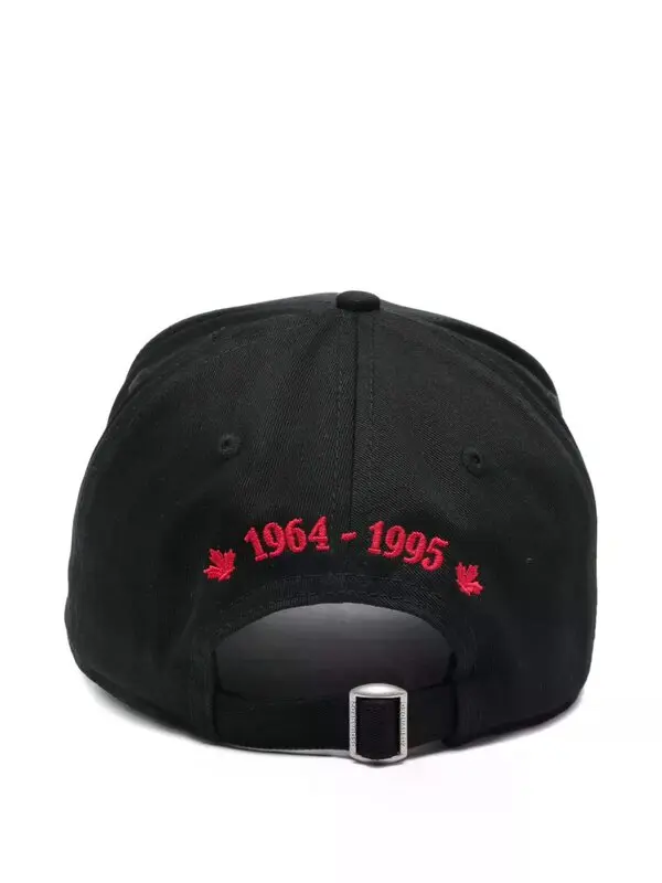 Dsquared2 Logo-patch Baseball Cap - Black
