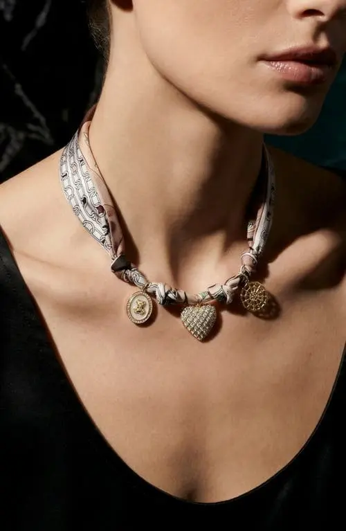 MACRAE & CO. Katie Scarf Charm Necklace