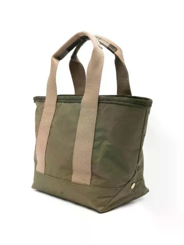Barbour Tartan-detail Tote Bag - Green