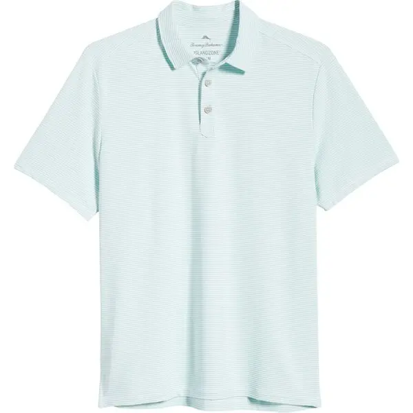 Tommy Bahama Catch The Wave Stripe Islandzone® Polo - Cloudless