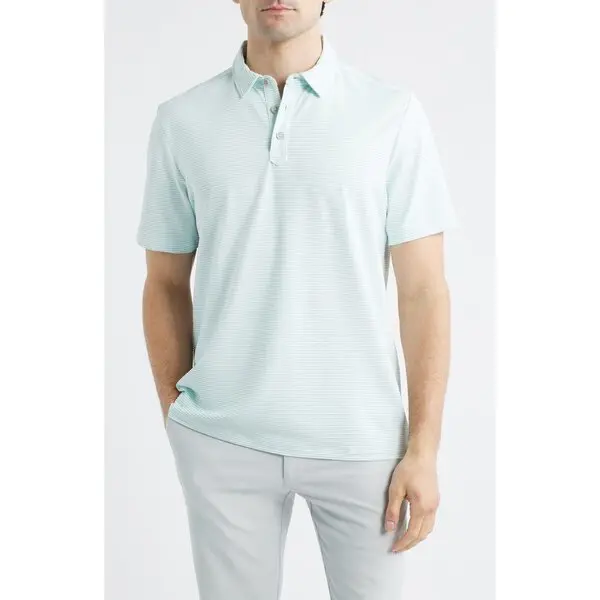 Tommy Bahama Catch The Wave Stripe Islandzone® Polo - Cloudless