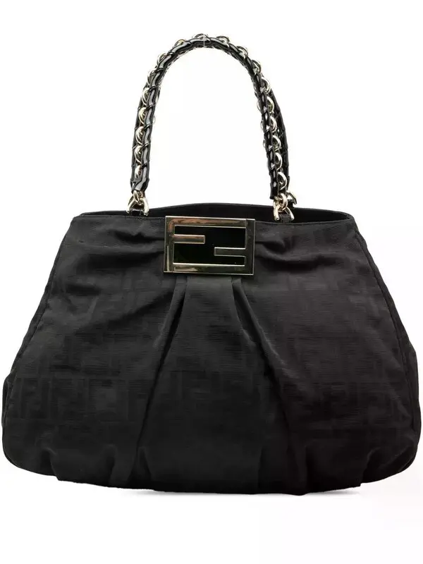 Fendi 2000-2010 Large Zucca Mia Tote Bag