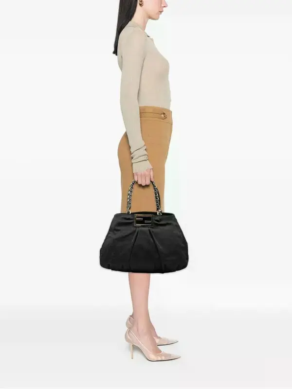 Fendi 2000-2010 Large Zucca Mia Tote Bag