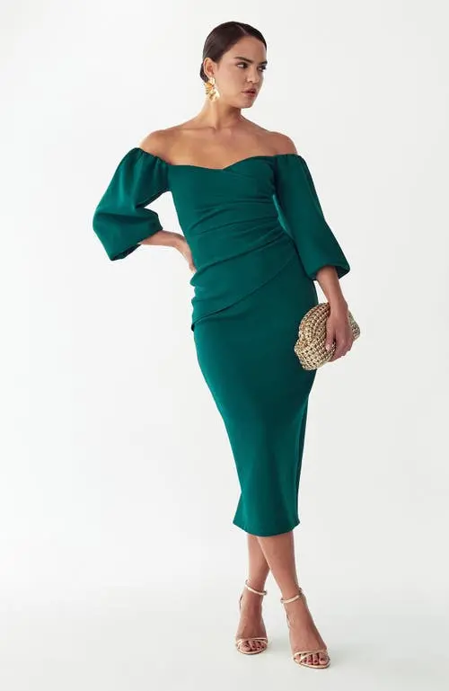 BWLDR Jessamy Dress - Emerald