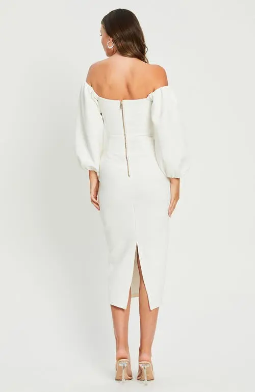 BWLDR Jessamy Dress - White