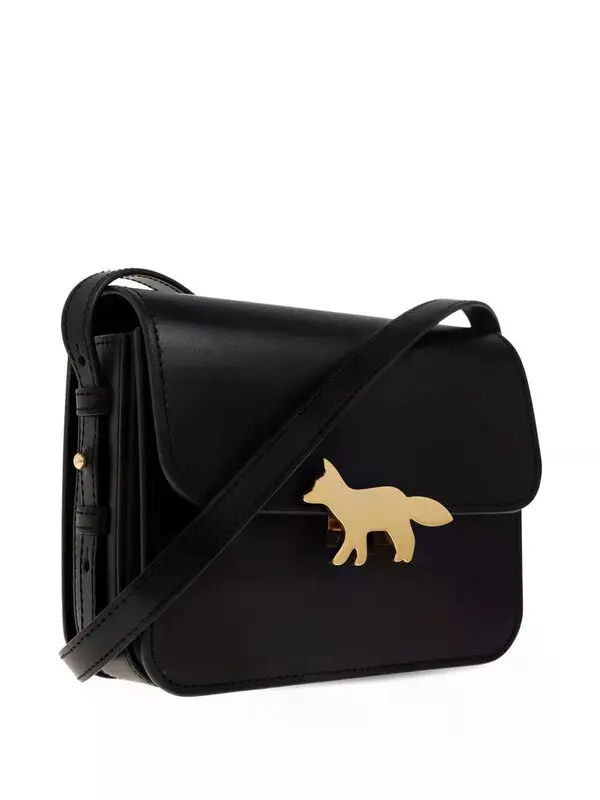 Maison Kitsuné Edie Leather Crossbody Bag