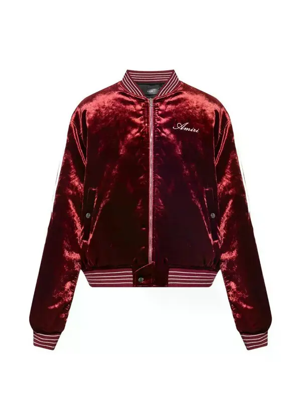 Amiri Bone Detail Bomber Jacket
