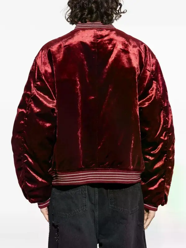 Amiri Bone Detail Bomber Jacket