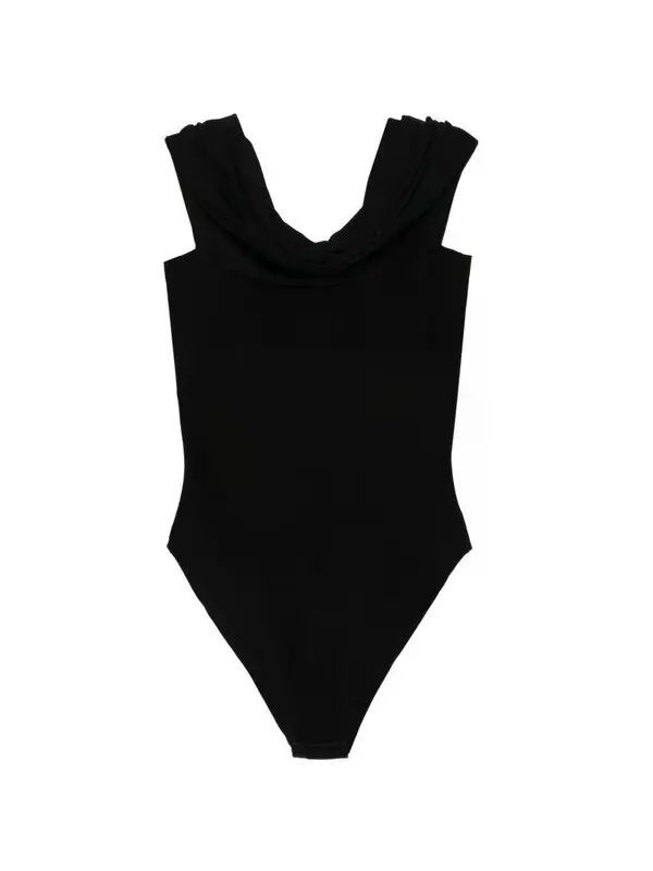 Norma Kamali Draped Bodysuit