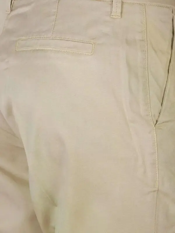 FAY Cuffed Trousers - Neutrals