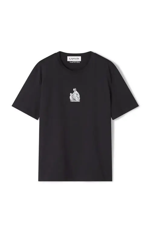LANVIN Mother And Daughter T-shirt - Black