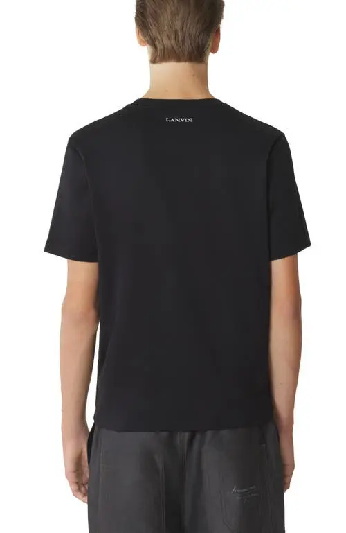 LANVIN Mother And Daughter T-shirt - Black
