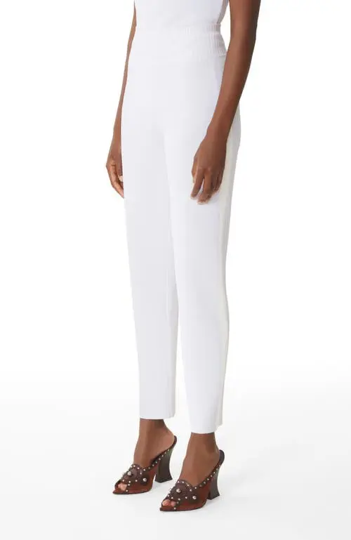 LANVIN Viscose Blend Leggings - White