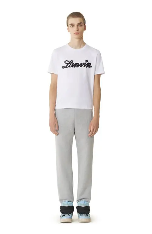 LANVIN White Ribbon T-shirt - Optic White