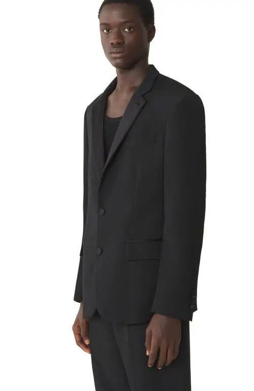 LANVIN Wool Jacket With Stand-up Collar