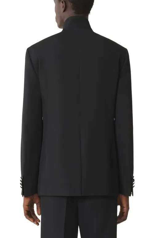 LANVIN Wool Jacket With Stand-up Collar
