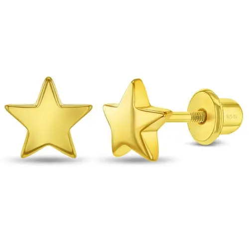 IN SEASON JEWELRY Star Stud Earrings - Gold