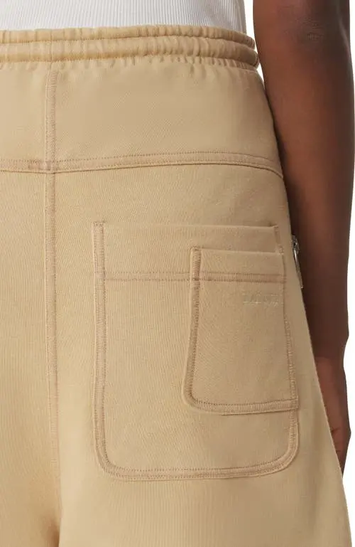 LANVIN White Cotton Bermuda Shorts