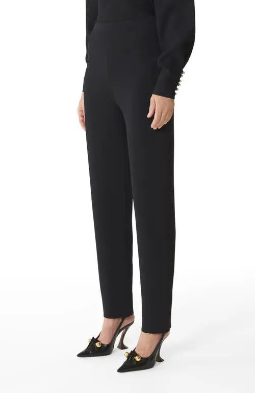 LANVIN Viscose Leggings - Black