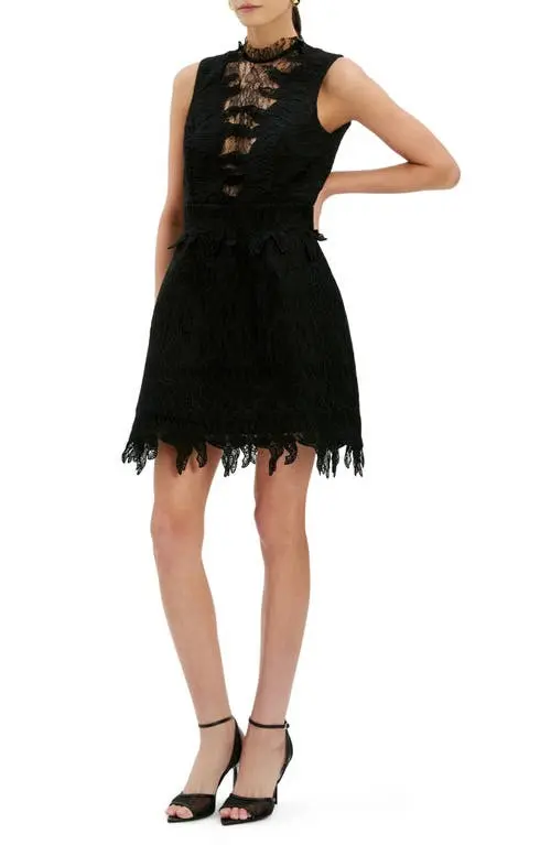 Bardot Silas Hourglass Mini Dress - Black