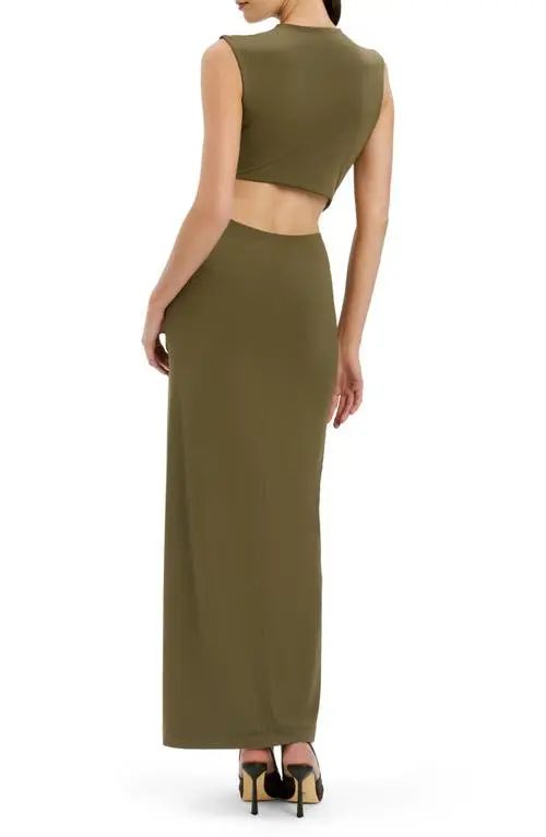 Bardot Felix Side Slit Maxi Dress
