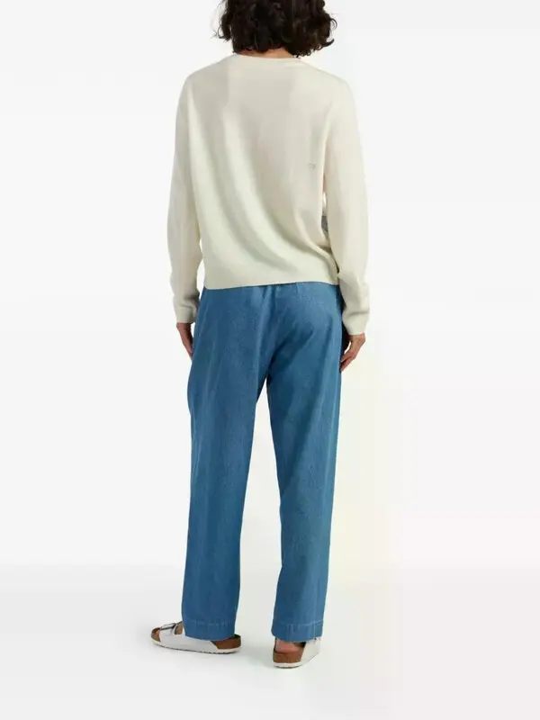 Chinti & Parker Argyle Wool Sweater