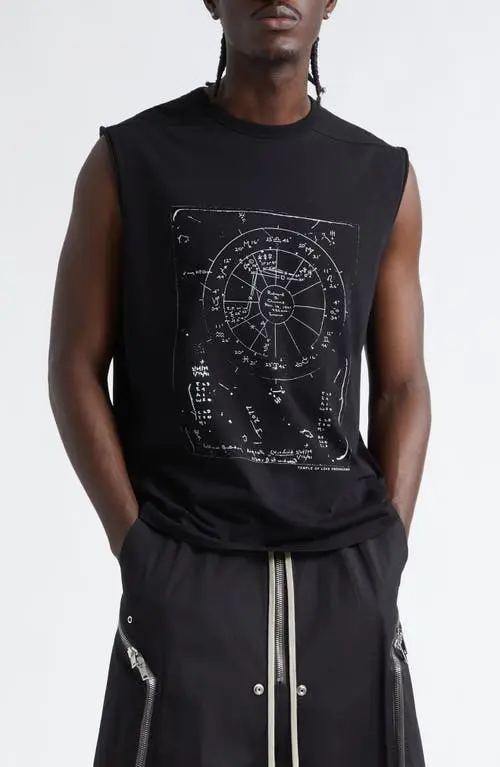 Rick Owens Brad Graphic Muscle Tank