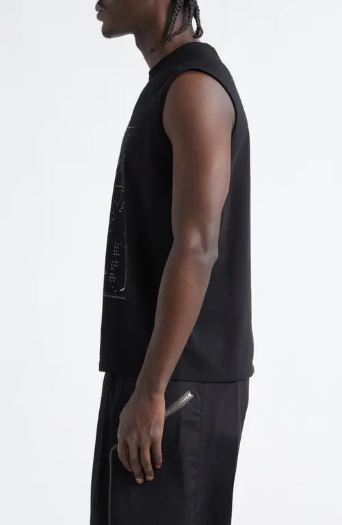 Rick Owens Brad Graphic Muscle Tank