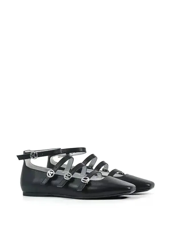 Karl Lagerfeld Konnie Strappy Ballet Flats