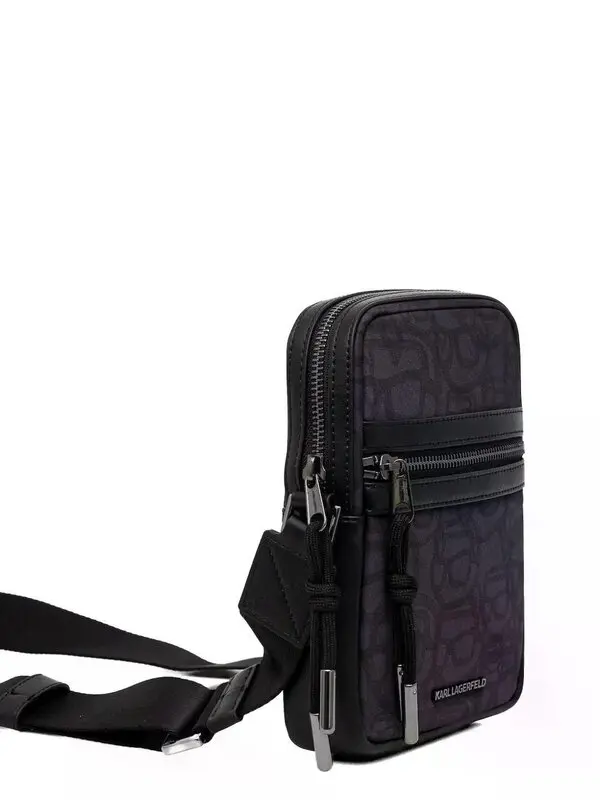 Karl Lagerfeld Print Detail Belt Bag