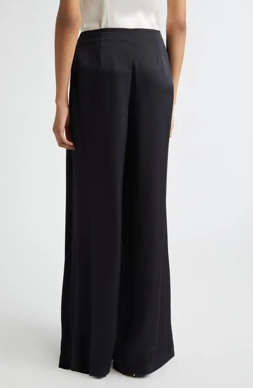 Ramy Brook Yvette Satin Wide Leg Pants