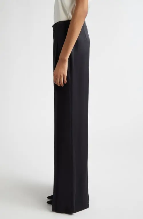 Ramy Brook Yvette Satin Wide Leg Pants