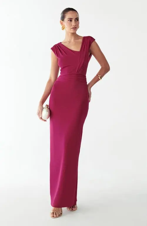 BWLDR Tima Maxi Dress - Berry