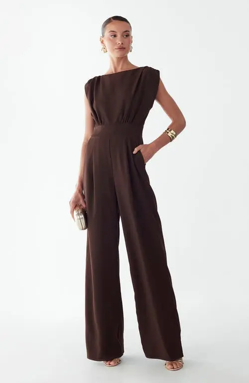 BWLDR Stella Jumpsuit - Chocolate