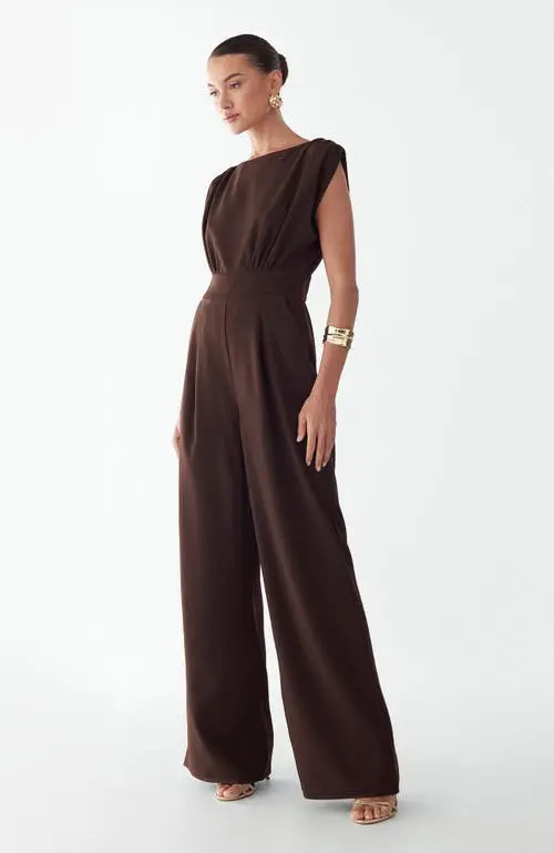 BWLDR Stella Jumpsuit - Chocolate