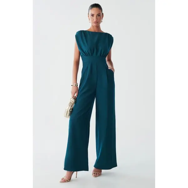 BWLDR Stella Jumpsuit - Emerald