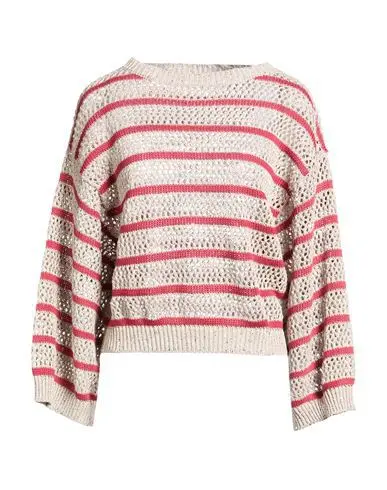 Brunello Cucinelli Striped Open-knit Sweater