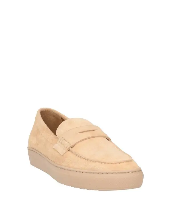 DOUCAL'S Loafers Sand Size Leather
