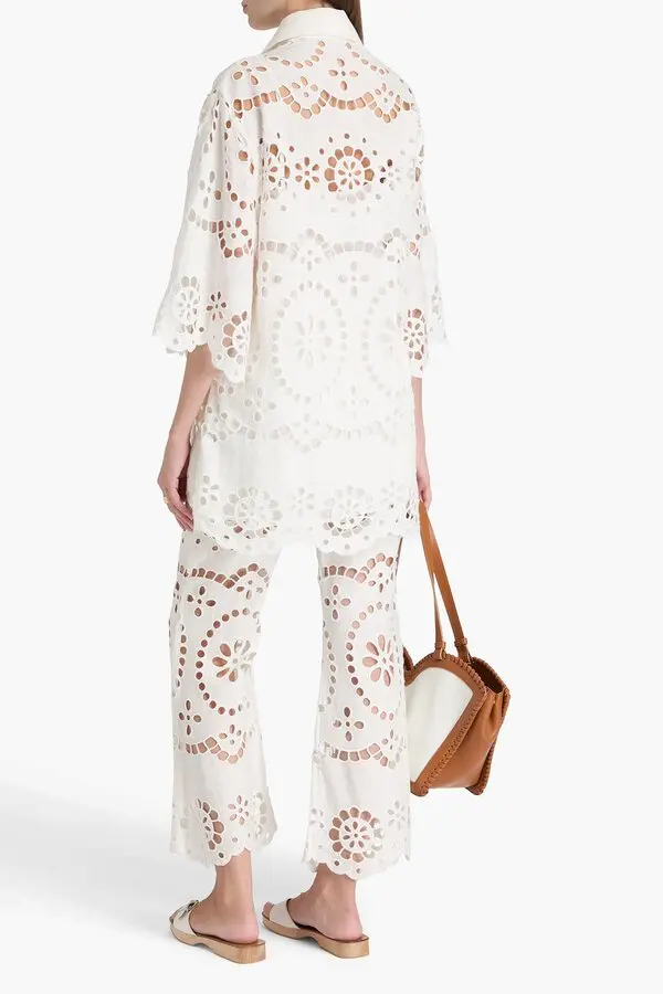 Zimmermann Broderie Anglaise Linen Tunic