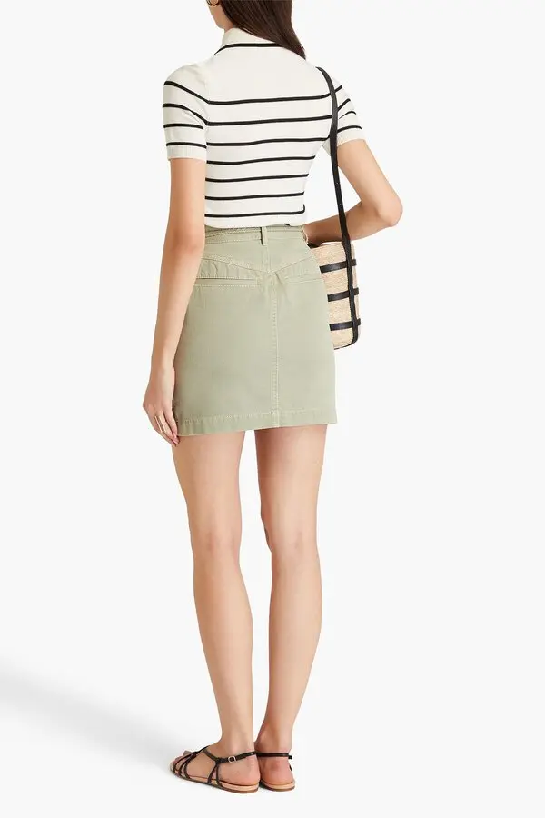 Zimmermann Denim Mini Skirt