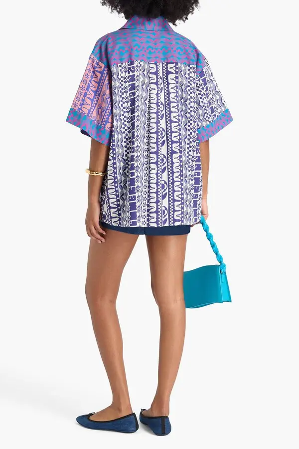 Zimmermann Printed Cotton Shirt