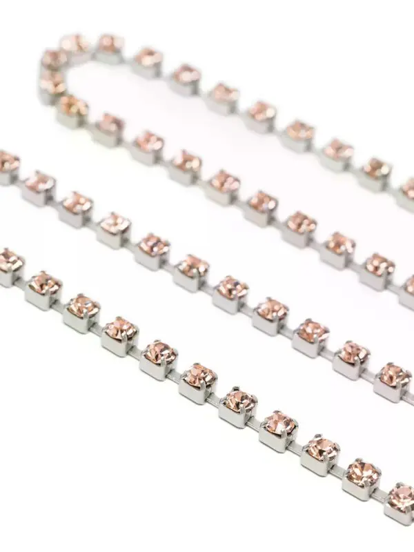 FORTE_FORTE Square-stone Necklace