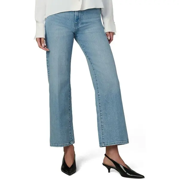 Joe's Jeans The Blake High Waist Crop Wide Leg Jeans - Amiable