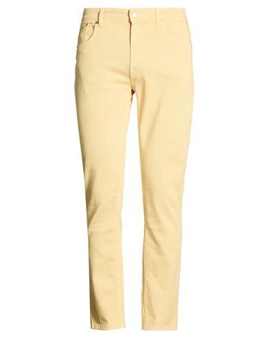 DEPARTMENT 5 Tapered Solid Denim Jeans - Yellow
