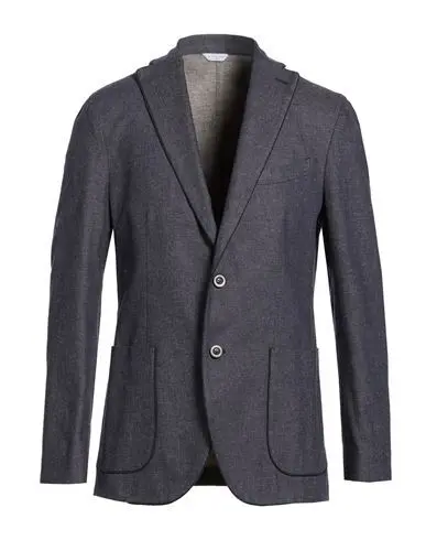 Boglioli Blazer Size Cotton, Linen, Elastane - Blue