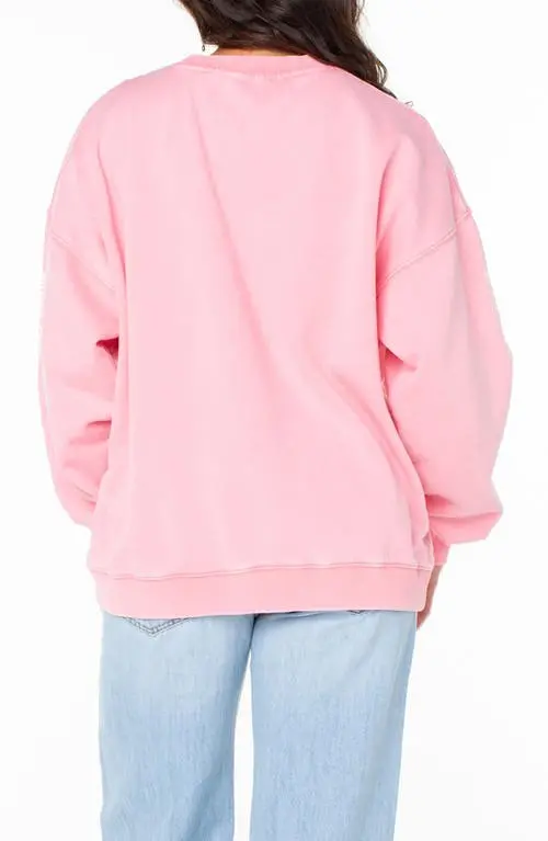 Roxy Lineup Oversize Graphic Sweatshirt