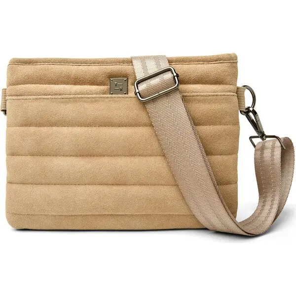 THINK ROYLN Bum 2.0 Suede Crossbody Bag - Stone Suede
